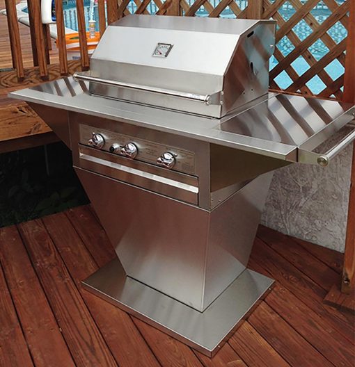 LM210-28 Masterpiece Stainless Steel Grill with newly designed Patio Base